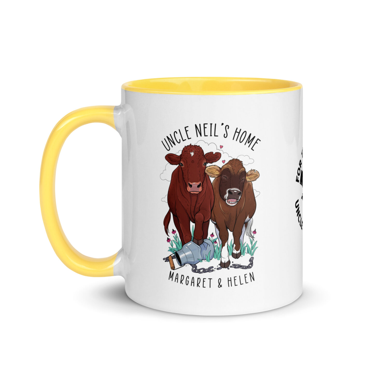 UNH Margaret & Helen 11oz Mug • Uncle Neils Home, A Farm Animal ...